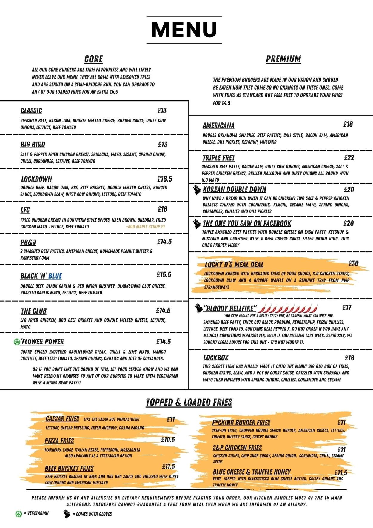 Lockdown Burger - Burger, Menu, Restaurant in Chorley